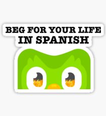 Duolingo Stickers | Redbubble