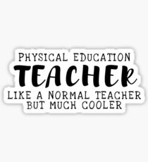 Pe Teacher Stickers | Redbubble