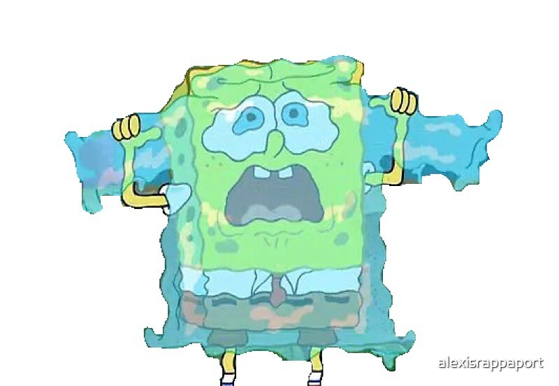 "Spongebob sweater of tears " by alexisrappaport | Redbubble