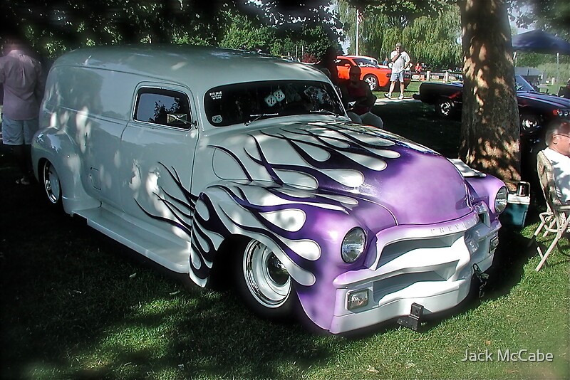 "50's Custom Chevy Panel Truck - Classic Car Series" by Jack McCabe ...