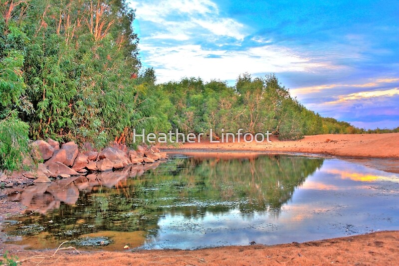 "Yule River - Pilbara, Western Australia" by Heather Linfoot | Redbubble