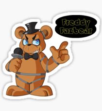 Freddy Fazbear: Stickers | Redbubble