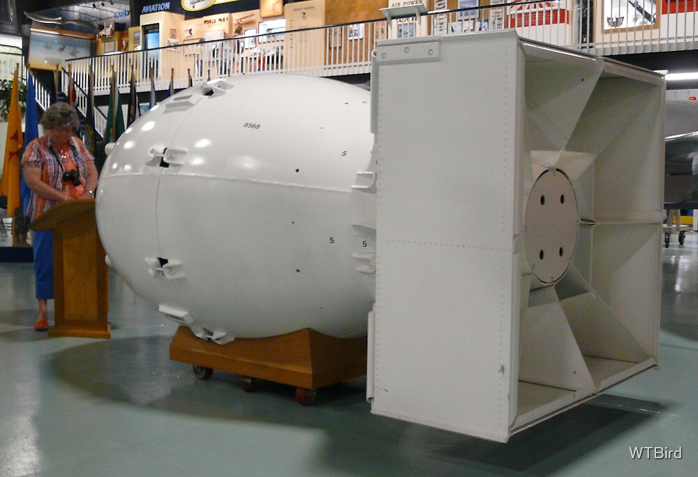 "Fat Boy Atomic Bomb" by WTBird | Redbubble