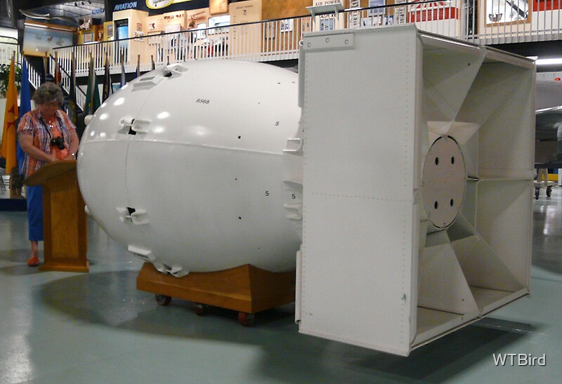 "Fat Boy Atomic Bomb" by WTBird | Redbubble