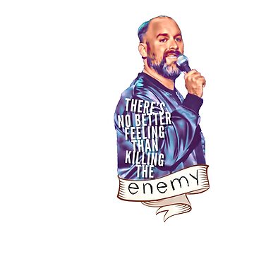 "Killing the enemy - Tom Segura " Sticker for Sale by meme-dreamer ...