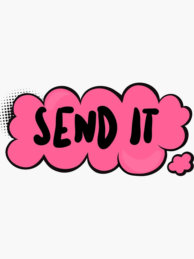 "Send It Just Send It Shirts Vintage Dirt Bike Apparel T Shirt" Sticker ...