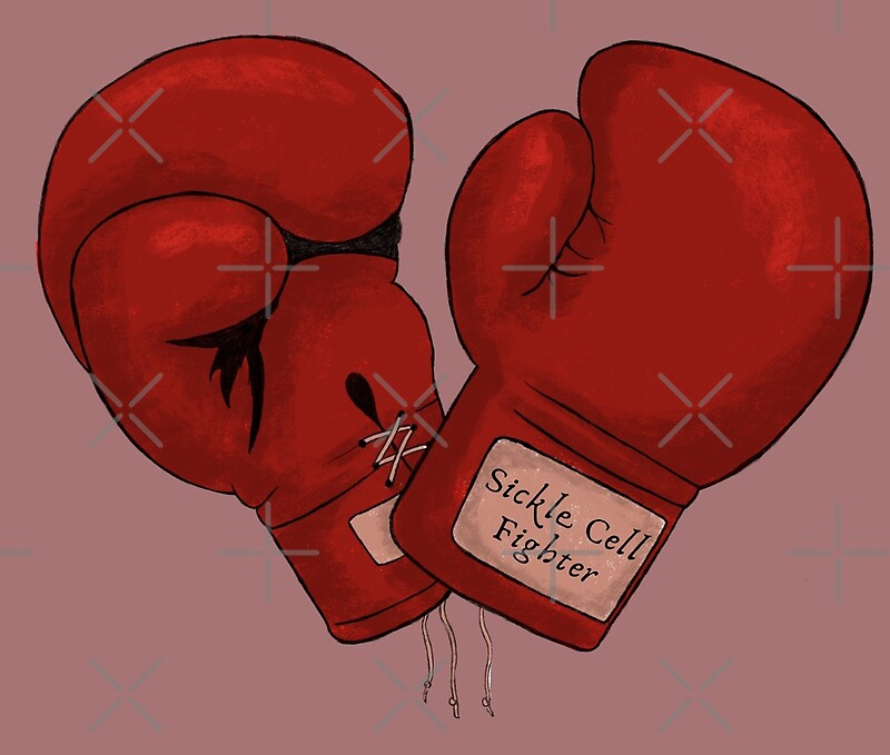"Sickle Cell Fighter" by RebelliousStory | Redbubble