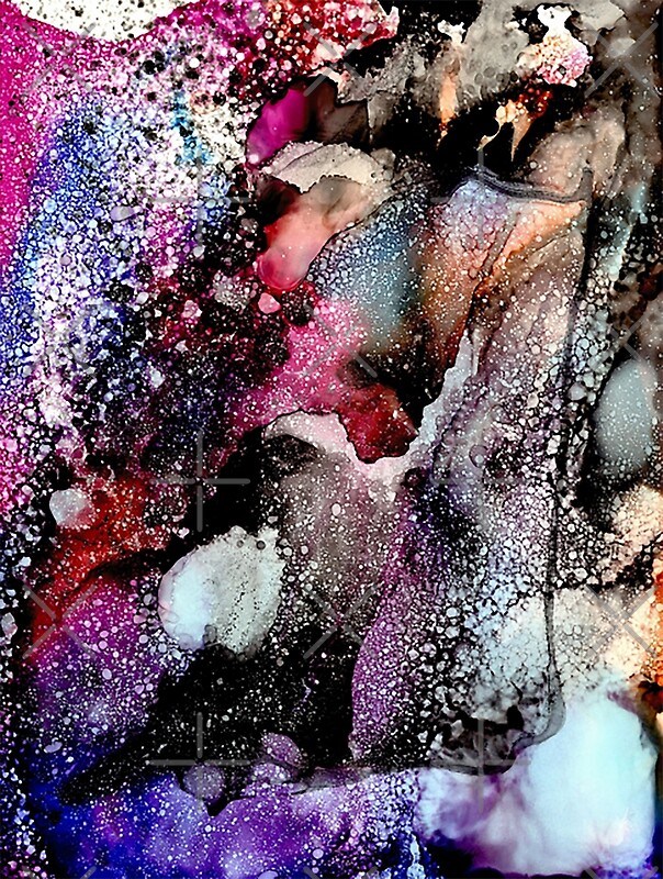 "Nebula Abstract Painting" by ACLA | Redbubble