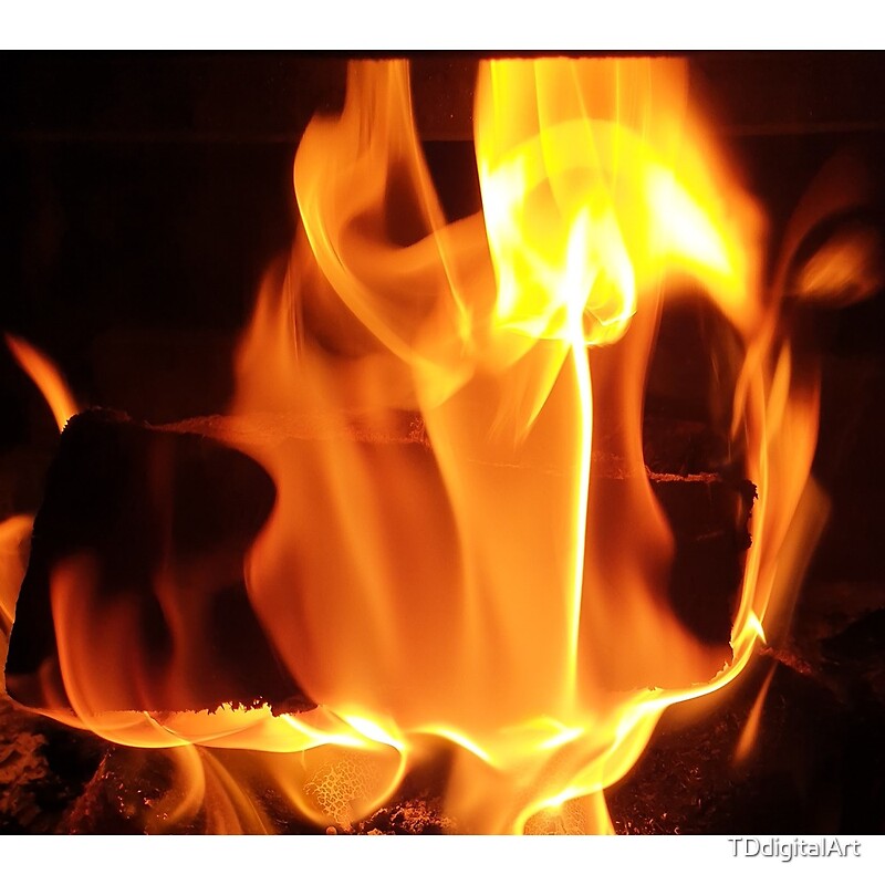 "Flame" by TDdigitalArt | Redbubble