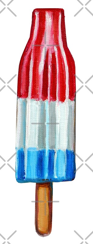 "Hand Painted ROCKET POP Art " by RobertPhelpsArt | Redbubble