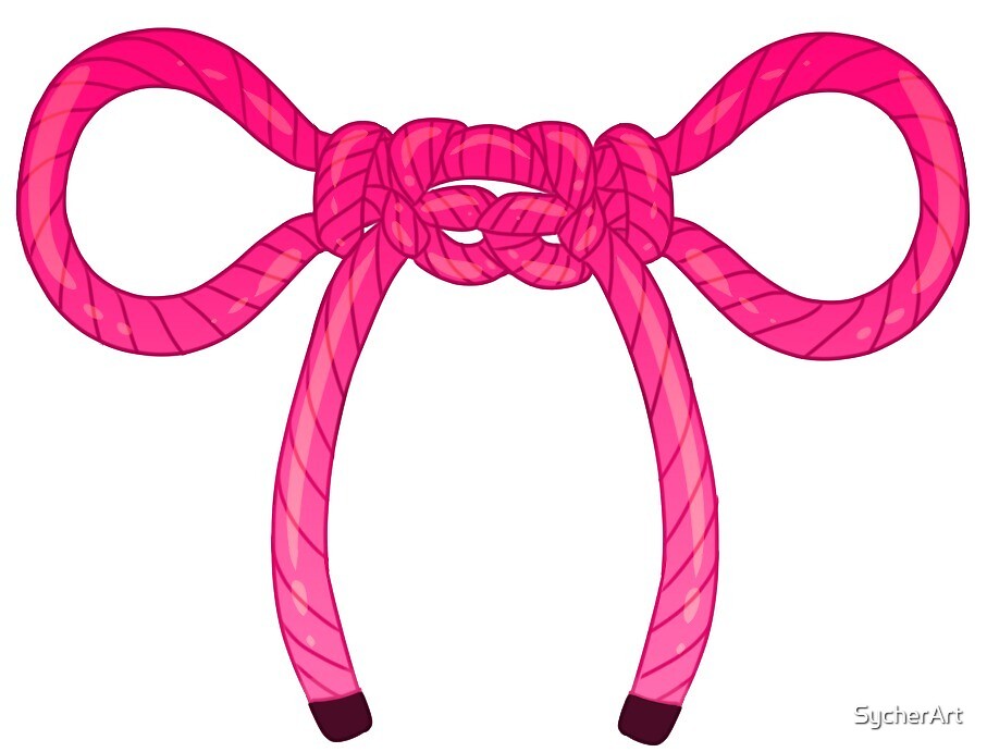 "Handcuff Knot Sticker" by SycherArt | Redbubble