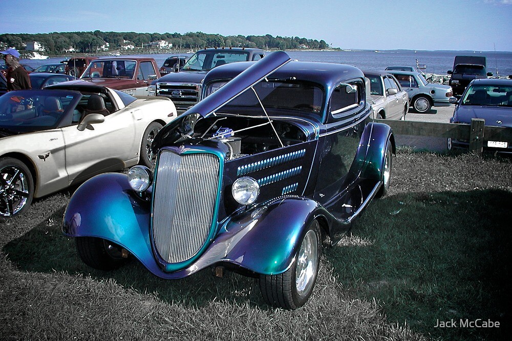"Early 30's Ford Coupe - Custom Car Series" by Jack McCabe | Redbubble