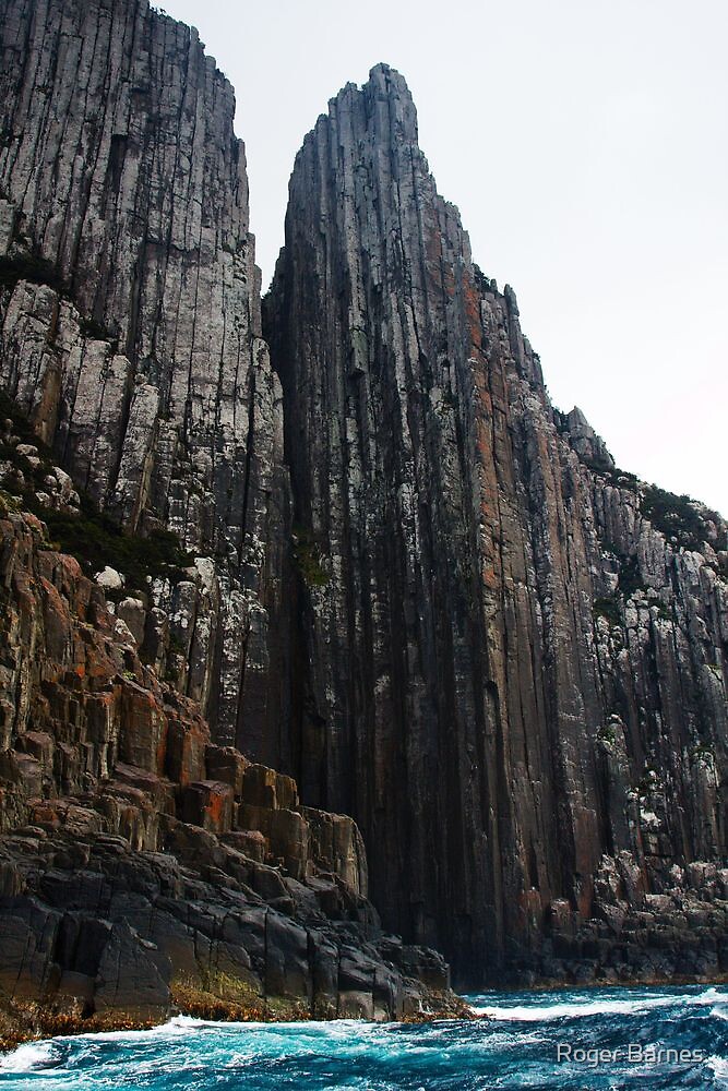 "Dolerite columns, Cape Huay, Tasman Peninsula, Tasmania" by Roger ...