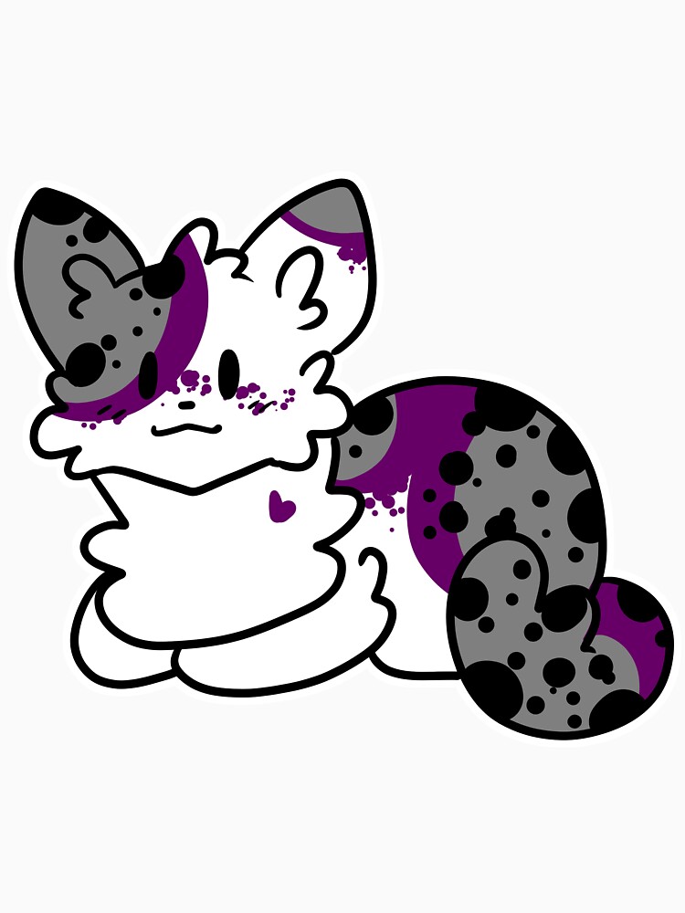 Asexual Pride Cat T Shirt By Epikbecky Redbubble