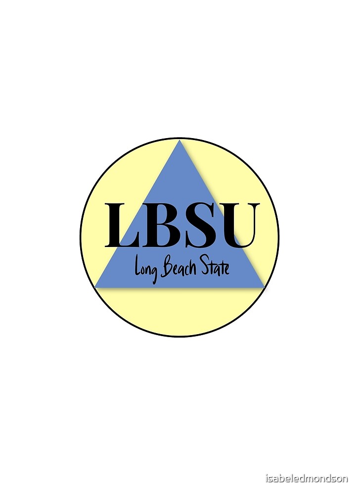 "LBSU - pastel pyramid" by isabeledmondson | Redbubble
