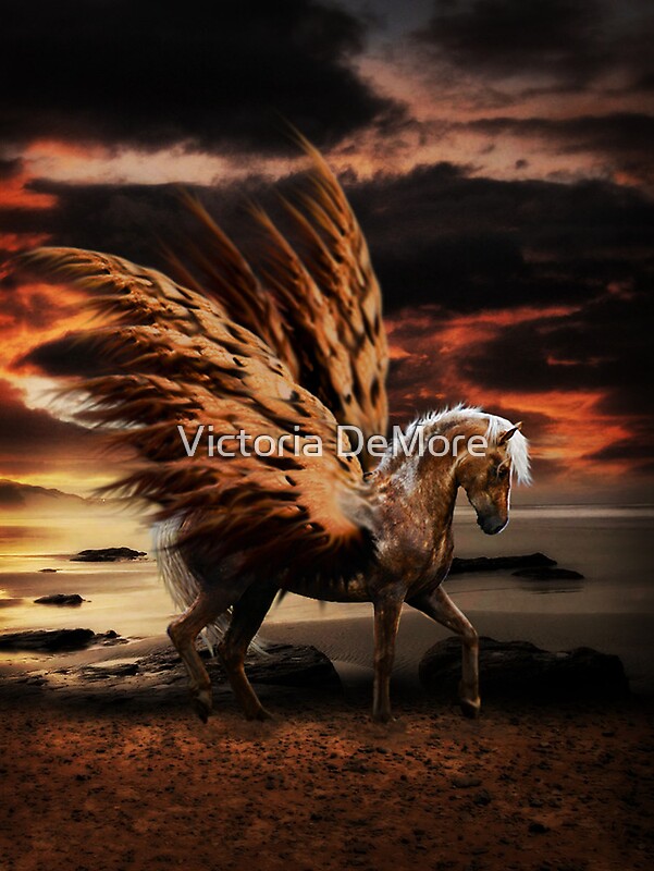 "Aethon's Rest" by Victoria DeMore | Redbubble