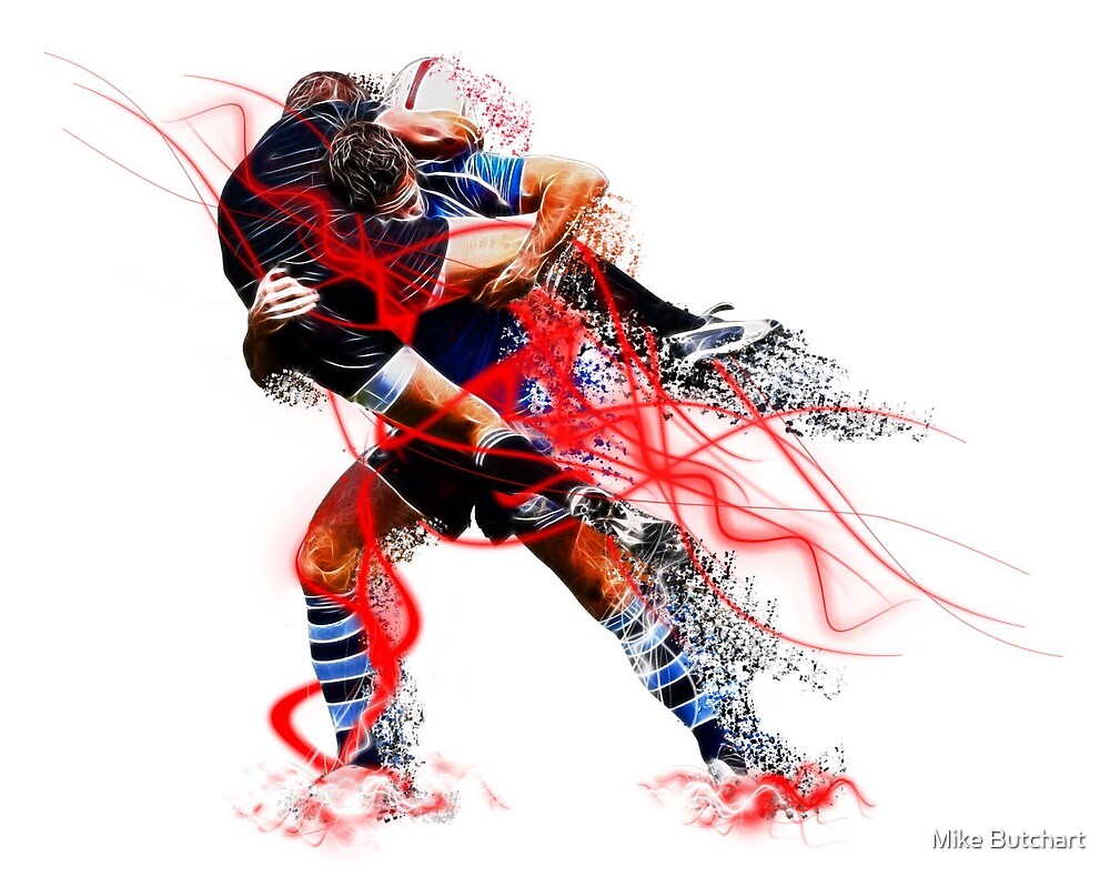 "Dump Tackle" by Mike Butchart | Redbubble