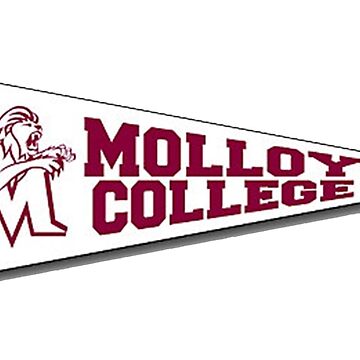 "Molloy College" Sticker for Sale by Sugar Stickers | Redbubble