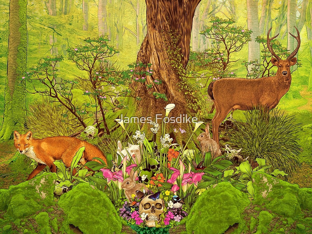 "Wil Anderson - Wil Informed backdrop art" by James Fosdike | Redbubble