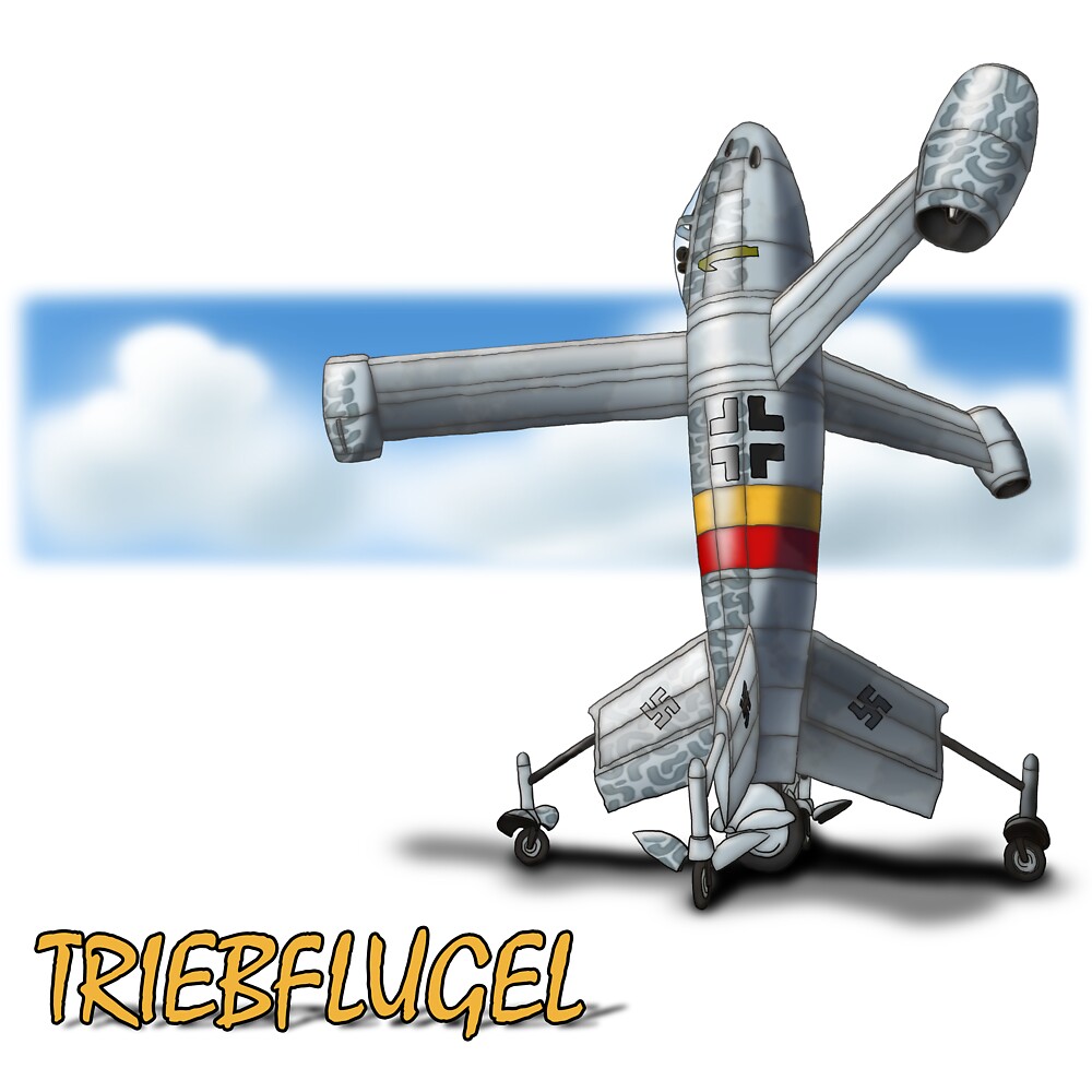 "Focke-Wulf Fw Triebflugel" by peterpan03 | Redbubble