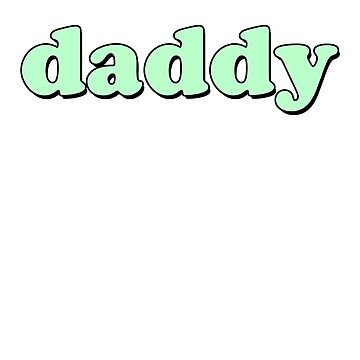 "Daddy Green Aesthetic T-Shirt" Art Board Print for Sale by ...