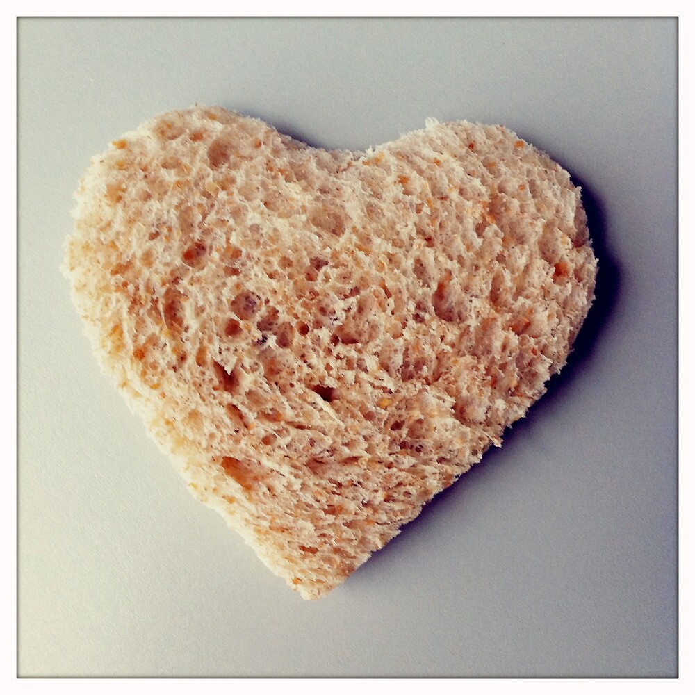 "a healthy heart of bread" by alliteration | Redbubble