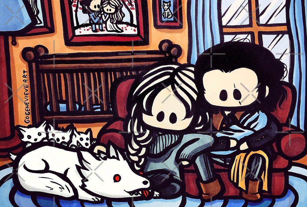 "Jonerys Modern Family" by gogenevieve | Redbubble