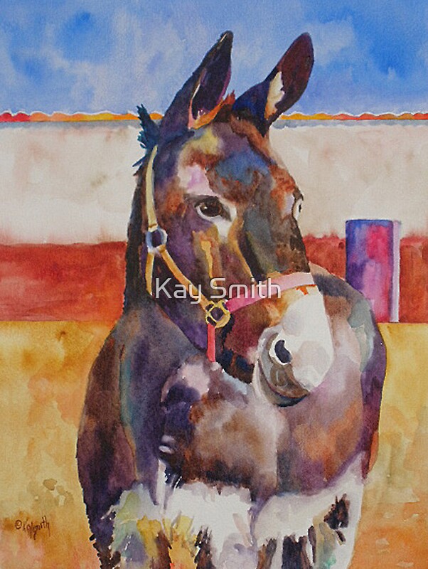 "Hot Donkey Afternoon" by Kay Smith | Redbubble