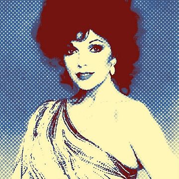 "Alexis Colby Joan Collins Dynasty pop art print" Poster for Sale by ...