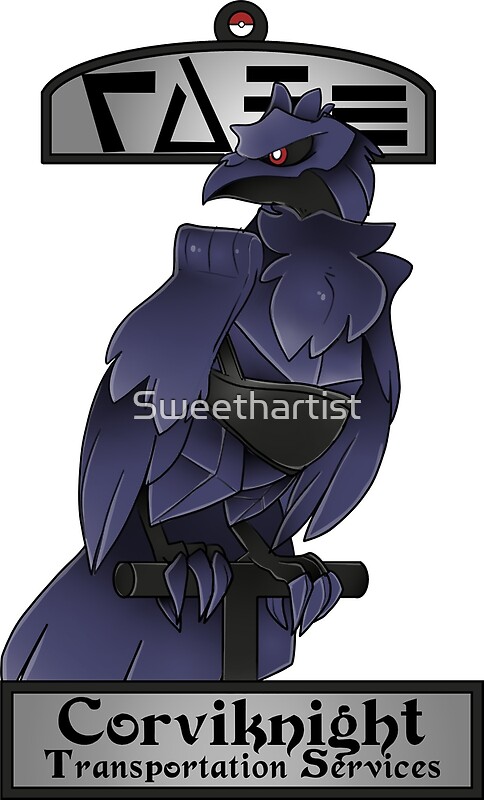 "Corviknight Transport" by Sweethartist | Redbubble