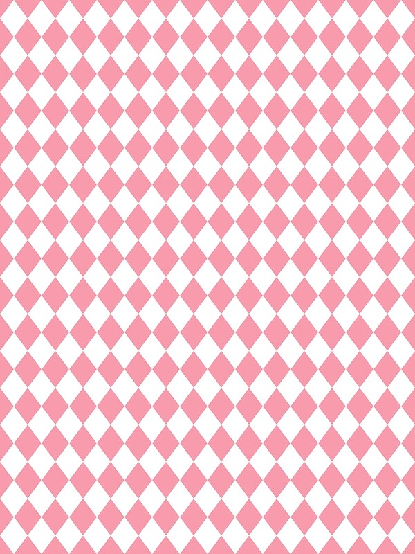 "Petal Pink Modern Diamond Pattern" by podartist | Redbubble