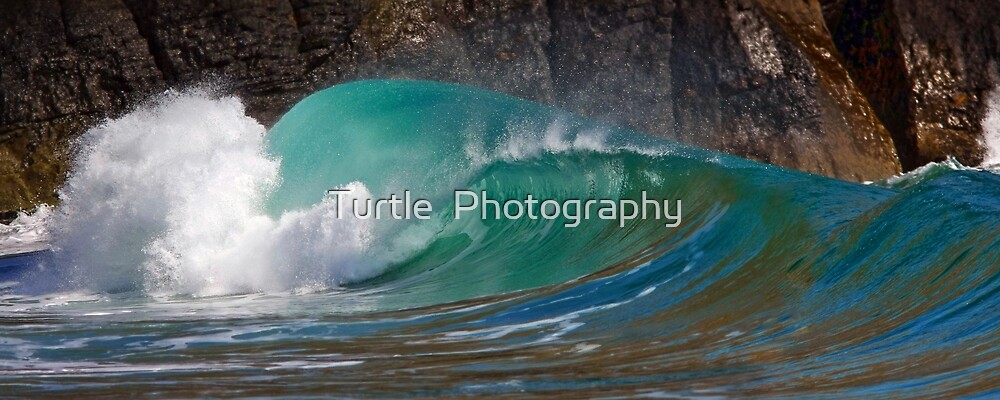 "Panoramic Wave" by Turtle Photography | Redbubble