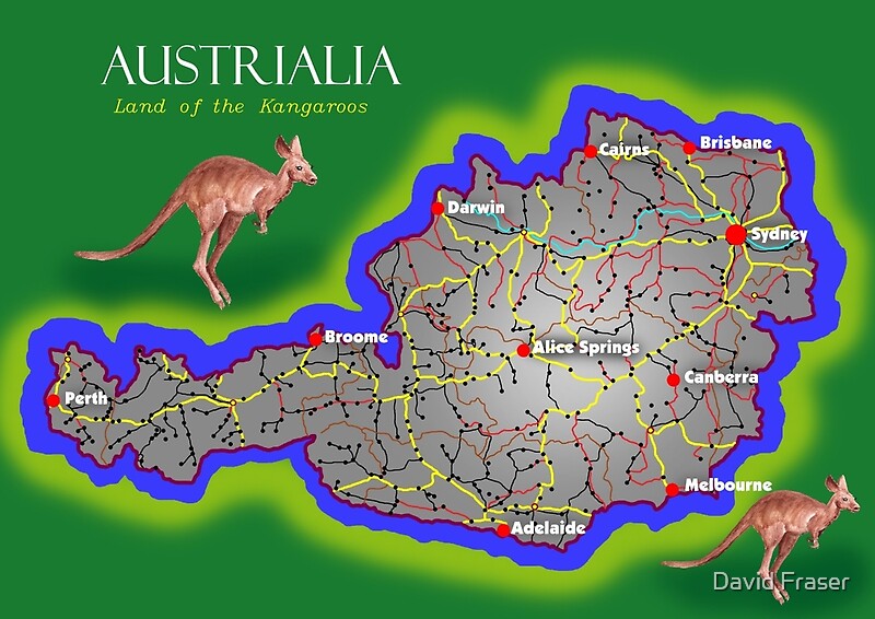 "Austrialia" by David Fraser | Redbubble