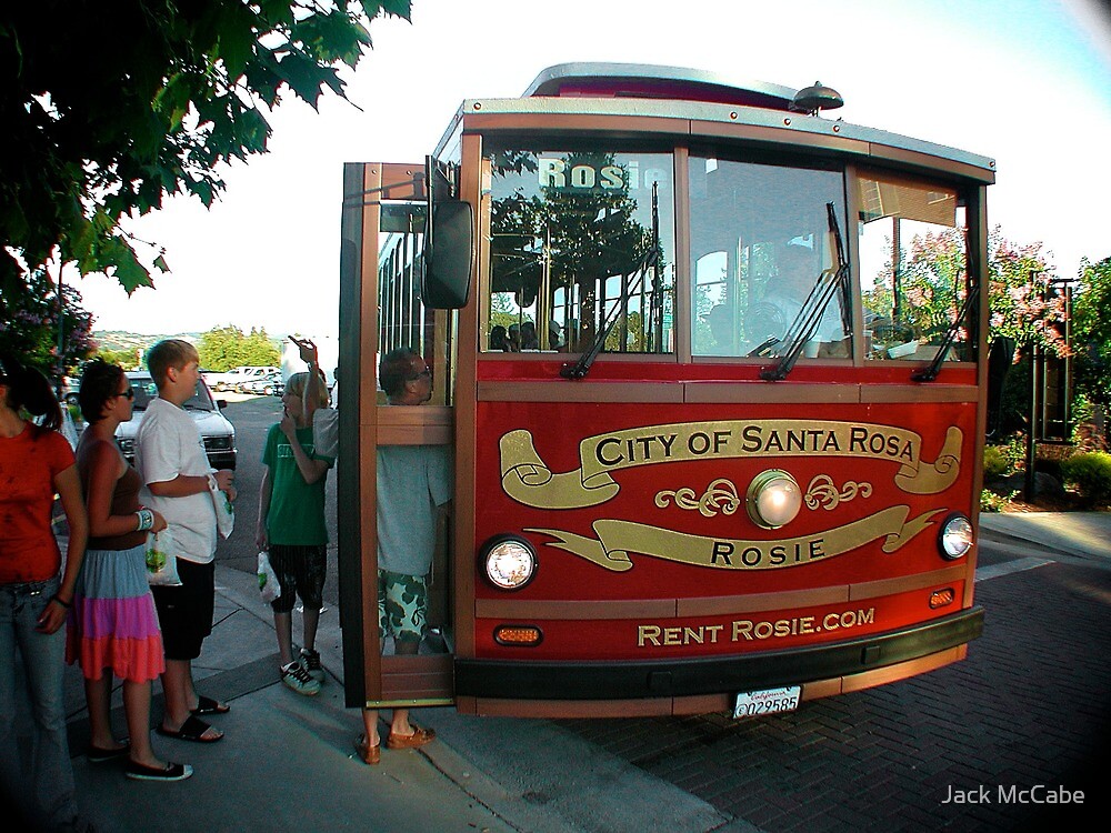 "Rosie the Bus - Santa Rosa - California" by Jack McCabe | Redbubble