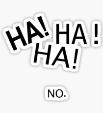 Hahaha Joker Stickers | Redbubble