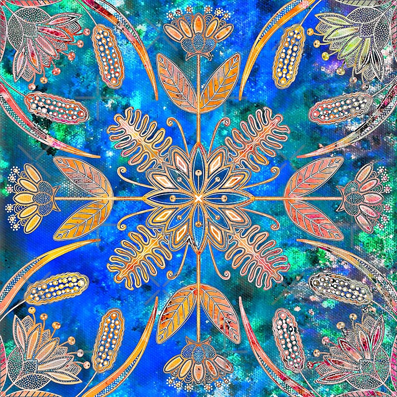 ""Aashi" | Bouquet Of Flowers" by LiseHoltArt | Redbubble