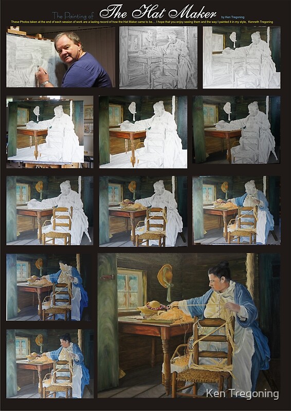 "all together the hatmaker" by Ken Tregoning | Redbubble