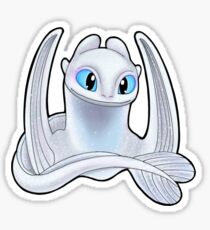 Light Fury Stickers | Redbubble