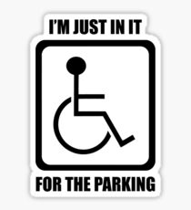 Disabled Funny: Stickers | Redbubble