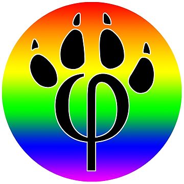 "Rainbow Phipaw, Furry Pride" Photographic Print for Sale by AshKitty ...