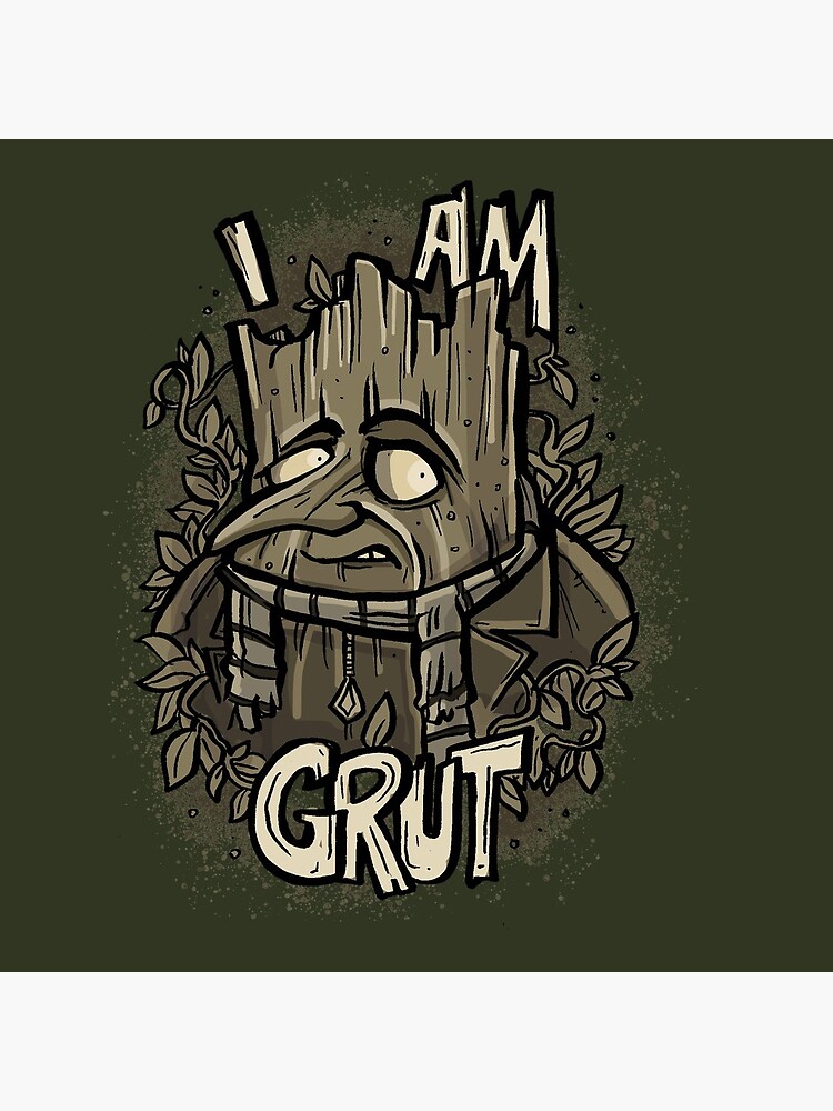 "I Am Grut" Acrylic Block by RichNairn | Redbubble