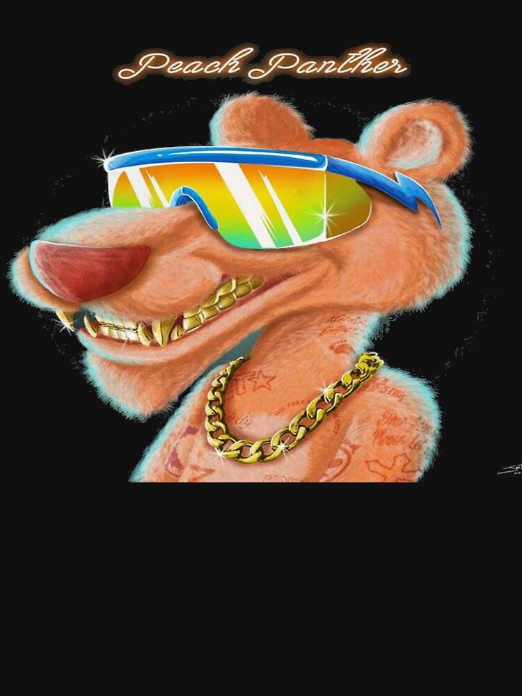 "RiFF RAFF Peach Panther" T-shirt by IanFendley | Redbubble
