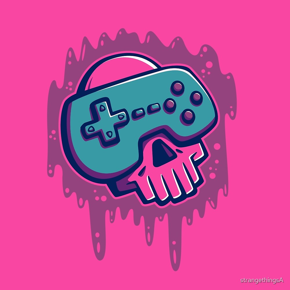 "Gamer Gunk v2" by strangethingsA | Redbubble