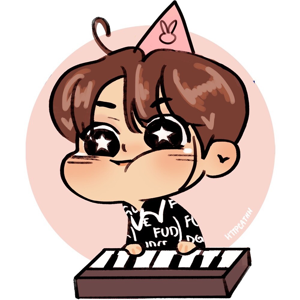 "Chibi Keyboard Wonpil" by infentywars | Redbubble