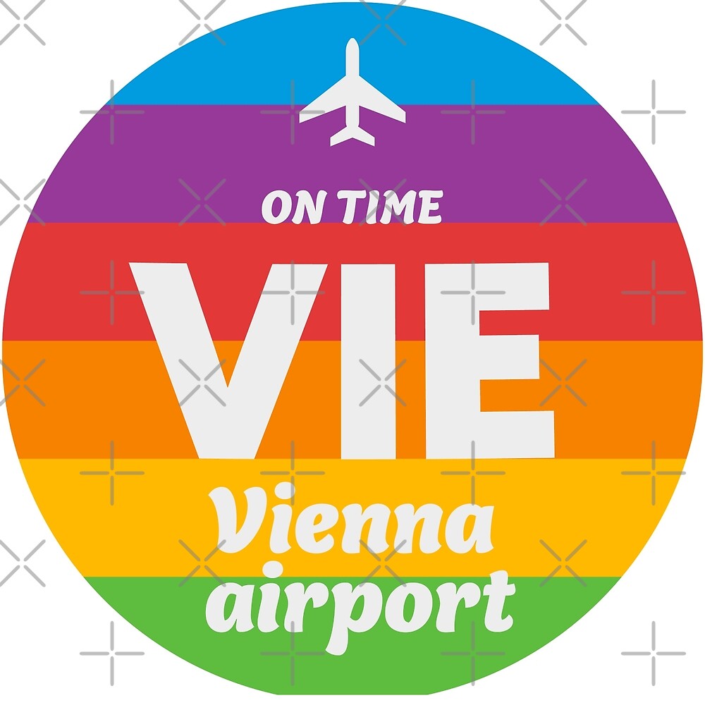 "Vie Vienna Austria" by airportstickers K. G. | Redbubble