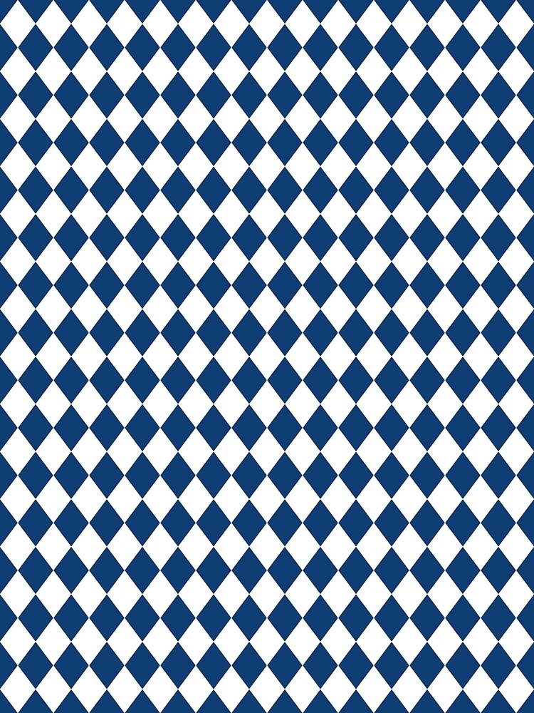 "Galaxy Blue Modern Diamond Pattern" by podartist | Redbubble