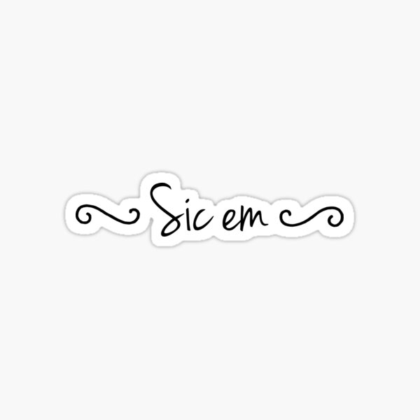 Sic Stickers | Redbubble