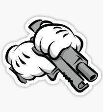 Gun Stickers | Redbubble