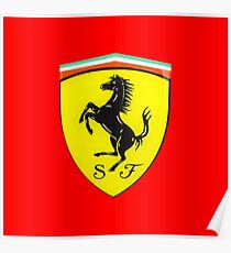 Ferrari Logo Posters | Redbubble