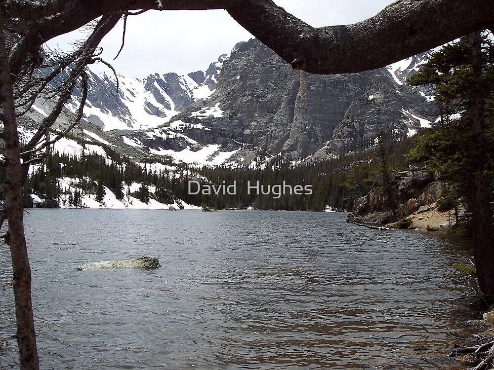"The Loch Lake, Colorado R.M. National Park" by David Hughes | Redbubble